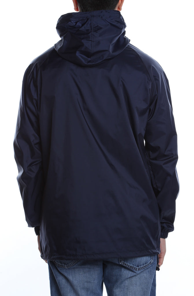 Packable Anorak Pullover Nylon Shell Deep Navy – COTTONHOOD